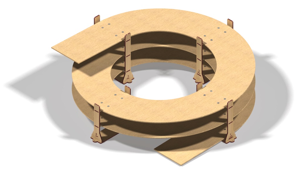 Der Gleiswendel Profi - Gleiswendel TT Maßstab 1:120