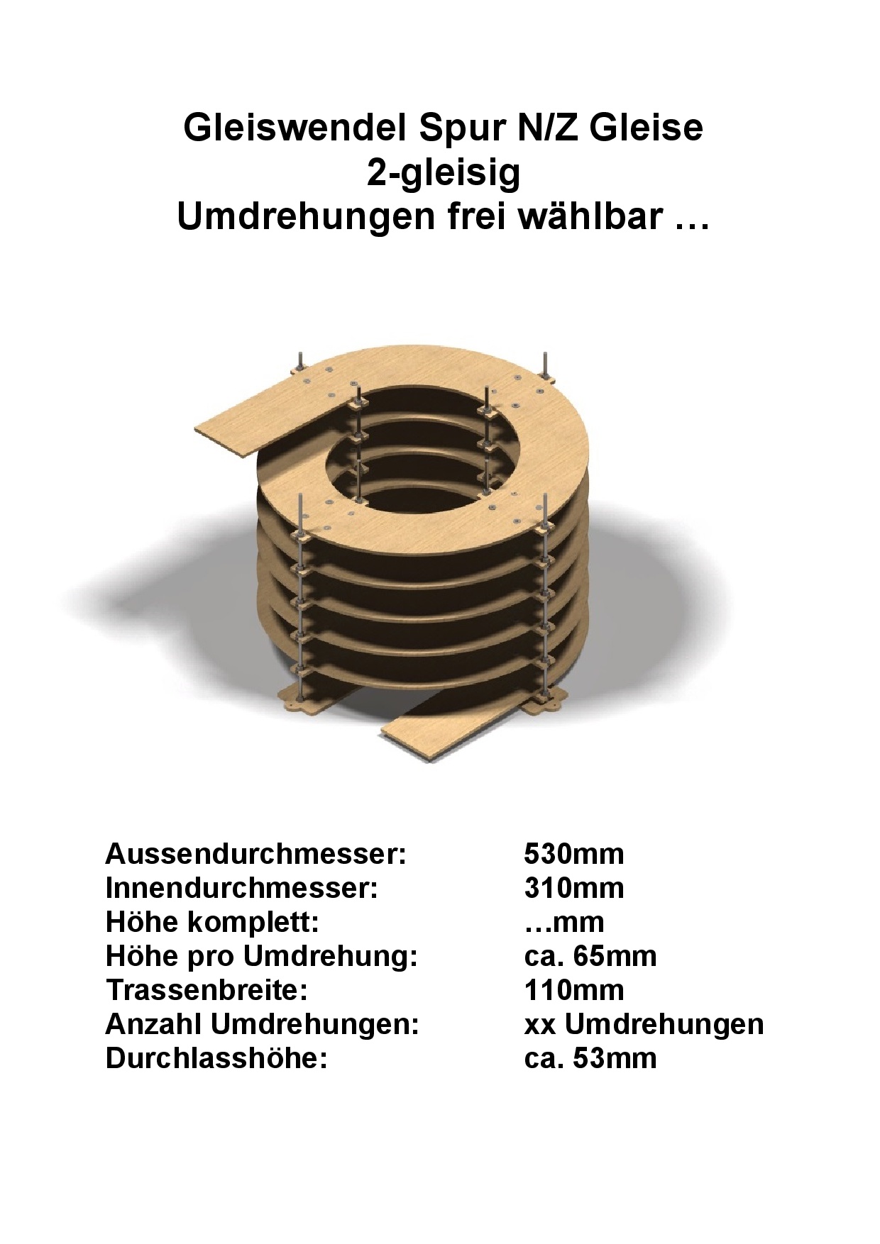 Der Gleiswendel Profi - Gleisewendel